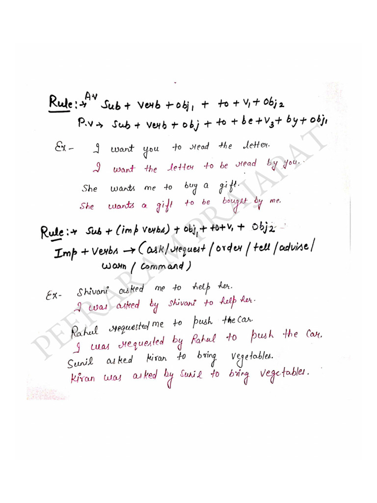 English Grammar Active &passive #4 | PDF
