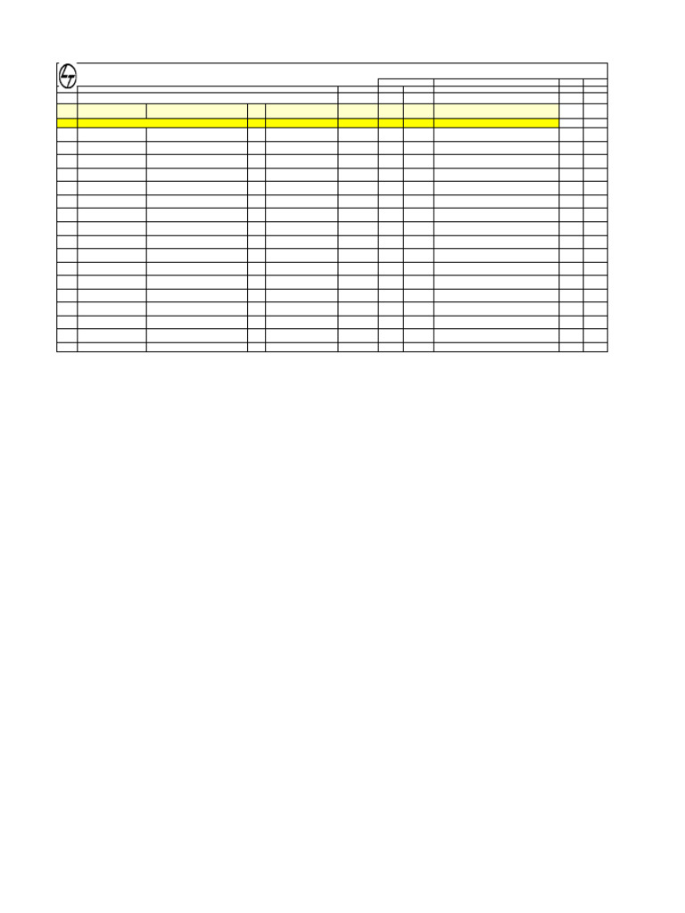 CCS Substation Control Cables Schedule | PDF | Electric Power ...