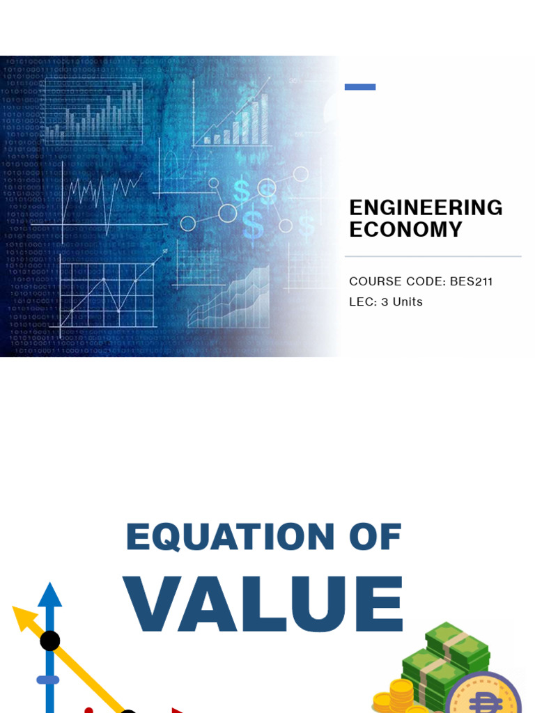 Presentation 3 Equation of Values - . . | PDF | Discounting | Interest
