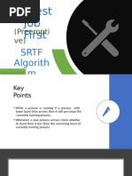 Shortest Remaining Time First (Preemptive SJF) Scheduling Algorithm ...