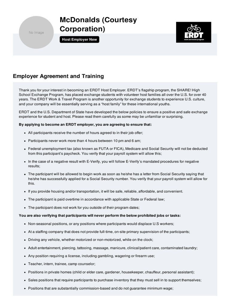 Mcdonalds Courtesy Corporation | PDF | Payroll | Employment