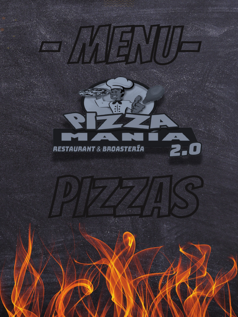 Menu Pizzamania 2 | PDF | Pizza | filete