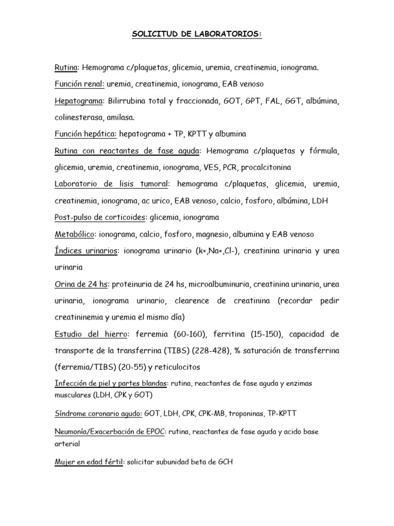 2 Solicitud de Laboratorios | PDF