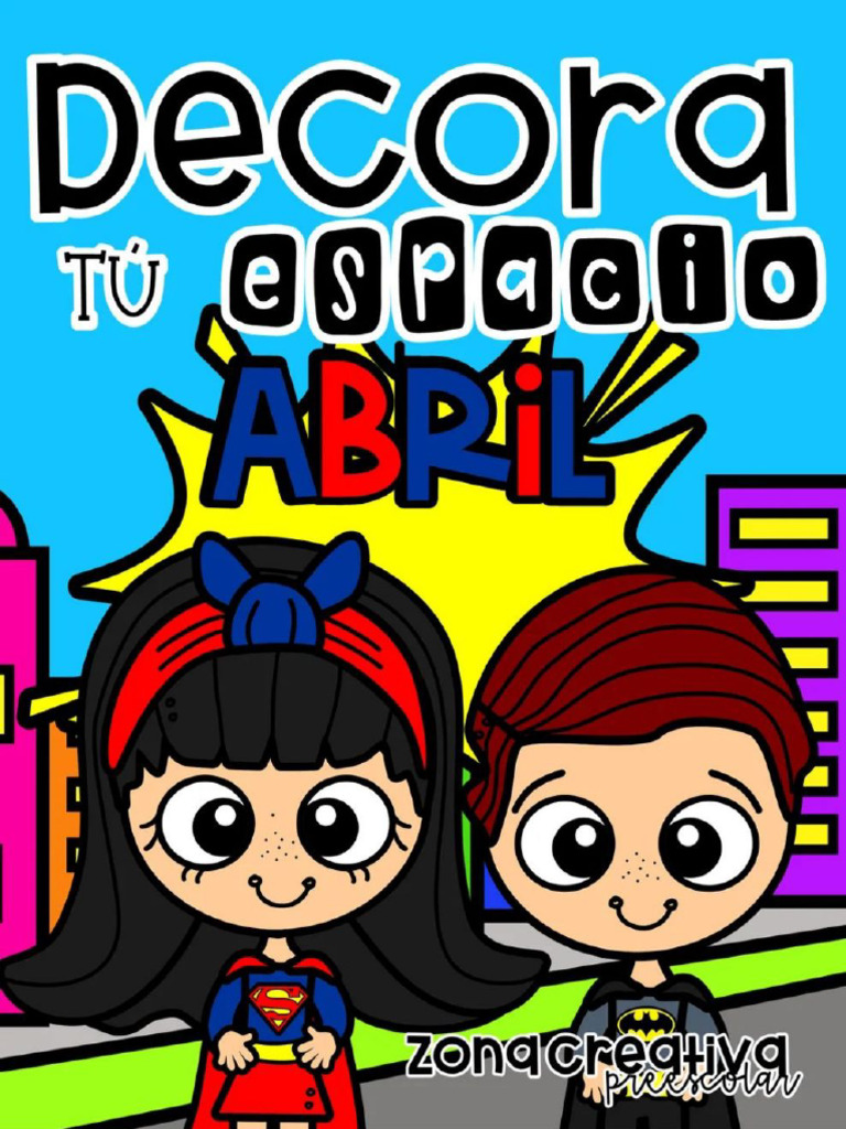 Friso Decora Tu Aula Abril | PDF