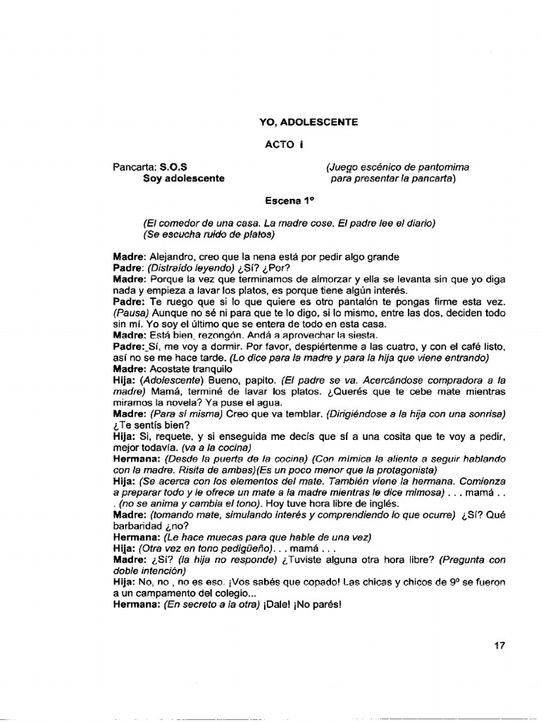 Yo Adolescente 1 | PDF