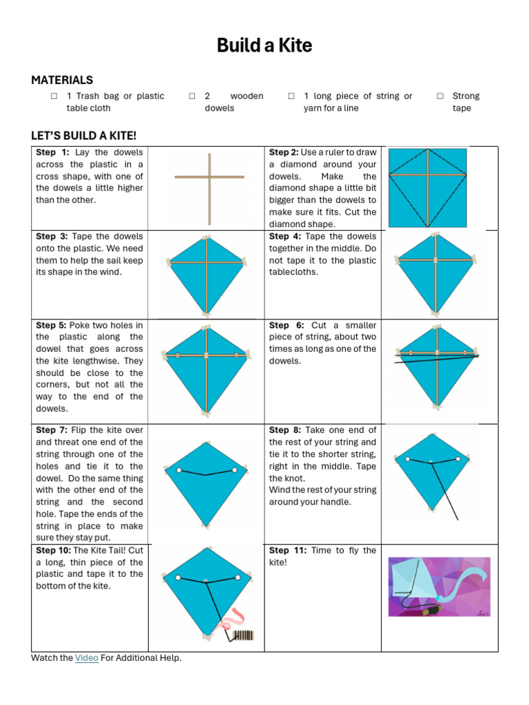 Build Kite Instructions | PDF
