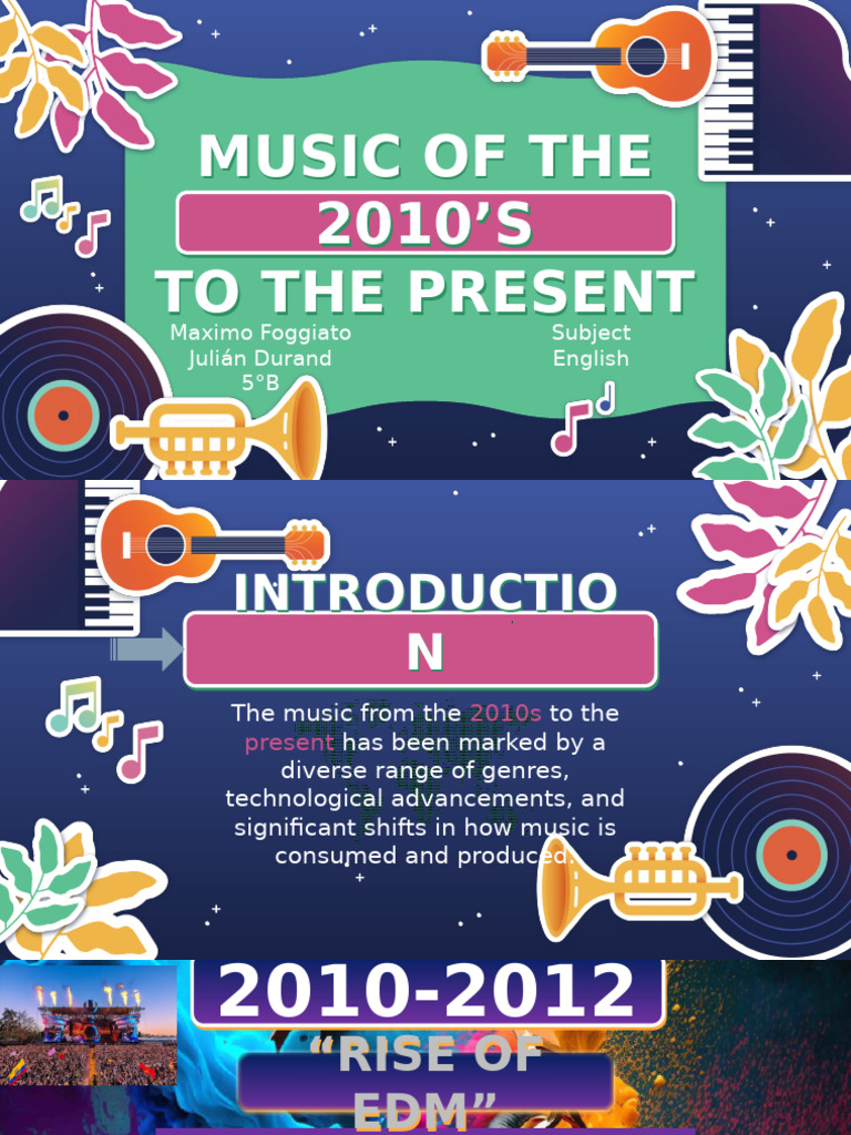 Music 2010s To Present | PDF | Travel | Art