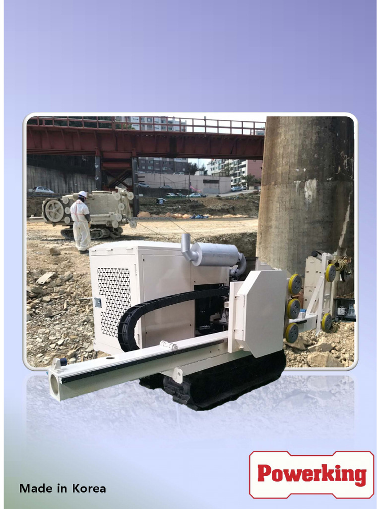 Powerking Diamond Wire Saw Machine 4P | PDF