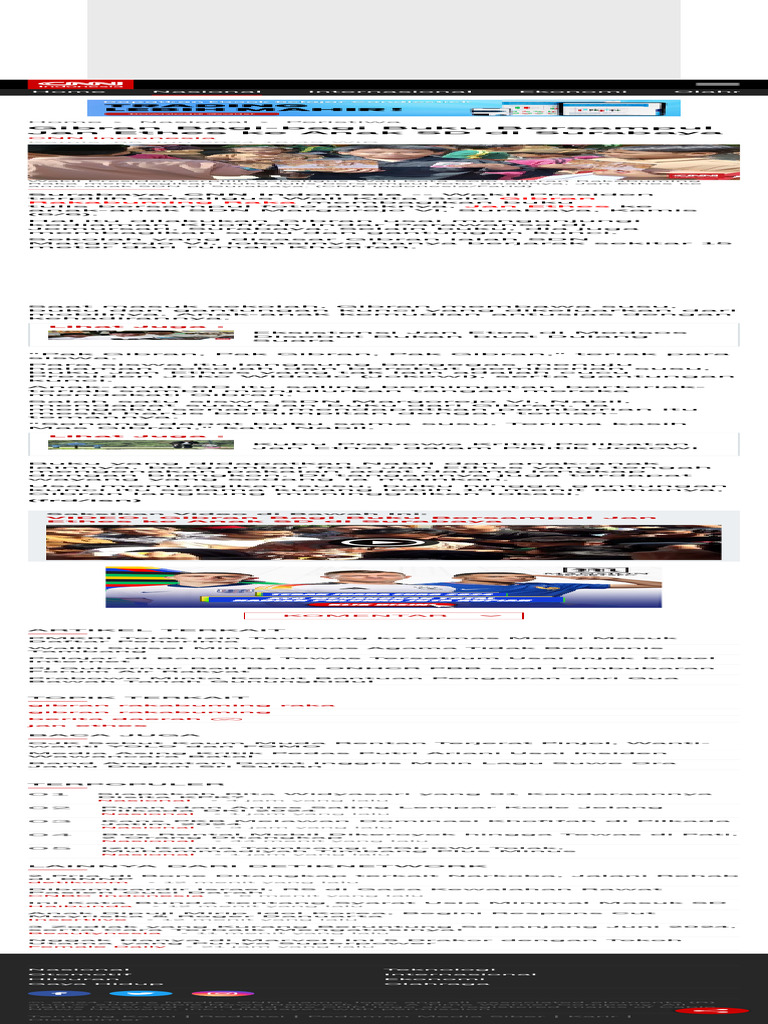 Gibran Bagi-Bagi Buku Bersampul Jan Ethes Ke Anak SD Di Surabaya | PDF