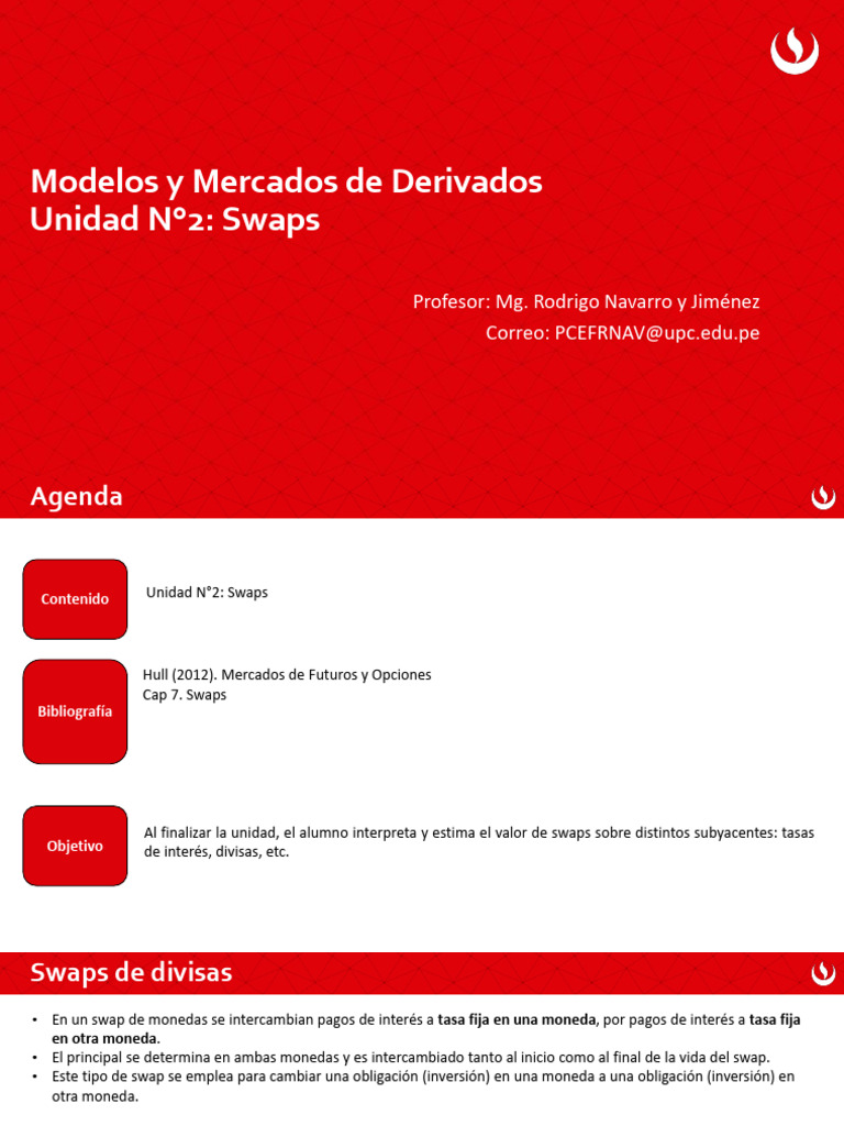 Clase 6 Swaps de Divisas | PDF | Swap (Finanzas) | Dólar de los Estados ...
