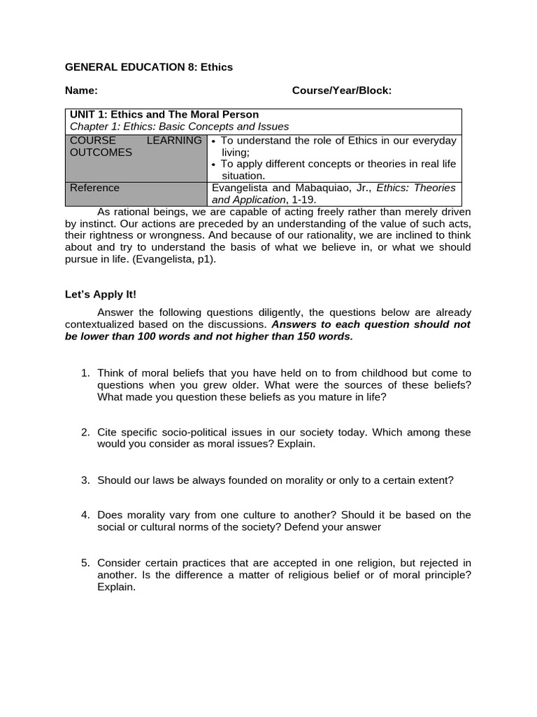 Learning Task 1.1 | PDF