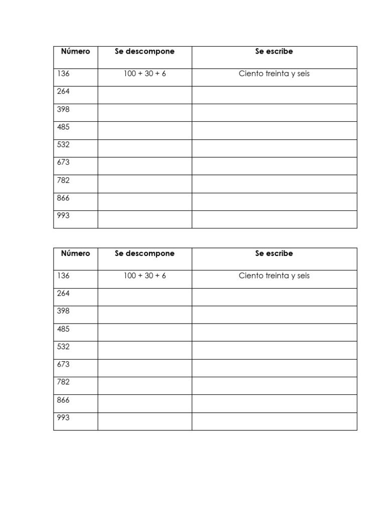 Recortable Números 999 | PDF