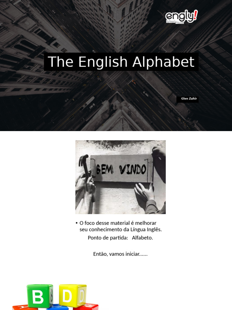 Aprendendo o Alfabeto Inglês | PDF