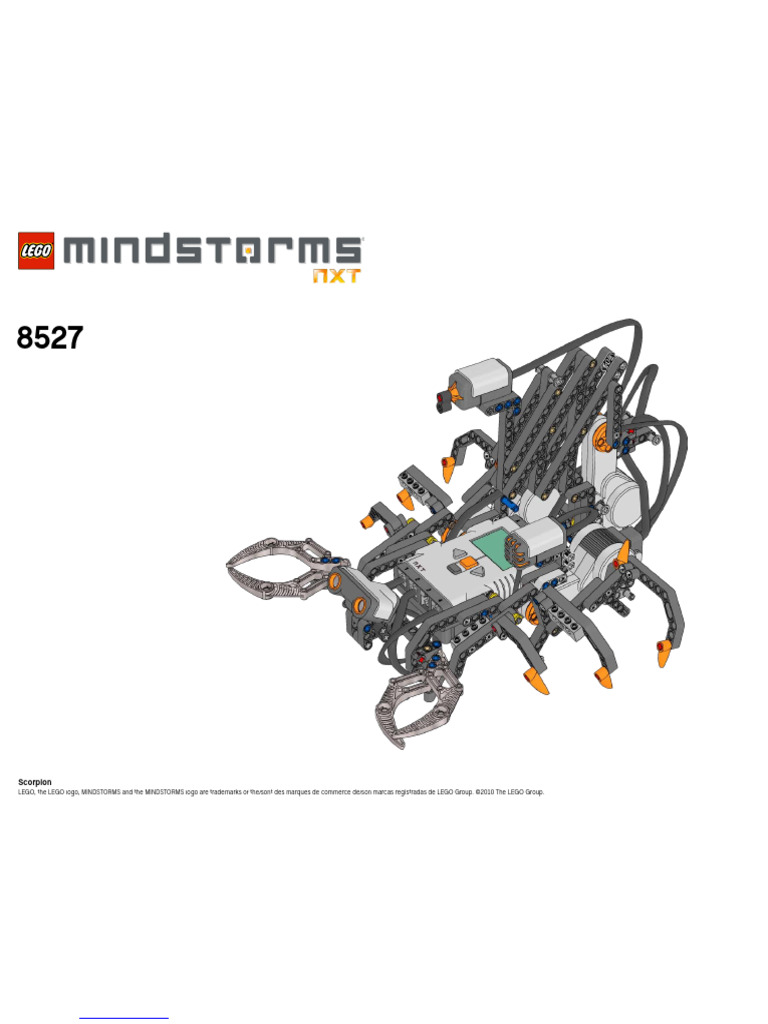 Mindstorms NXT 8527 | PDF | Trademark | Lego