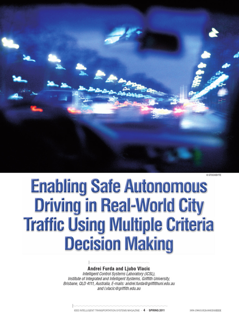 Enabling Safe Autonomous Driving in Real-World | PDF | System | Traffic