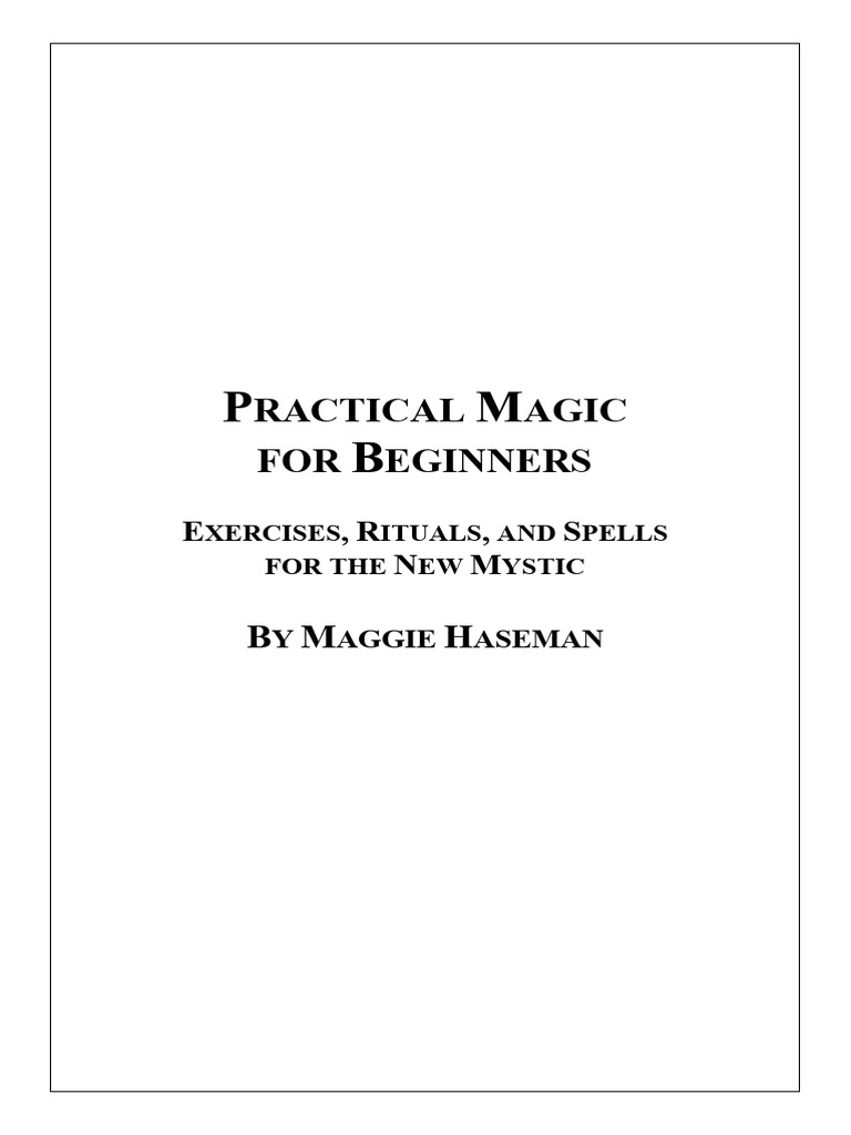 Practical Magic For Beginners | PDF | Planets In Astrology | Astrological Sign