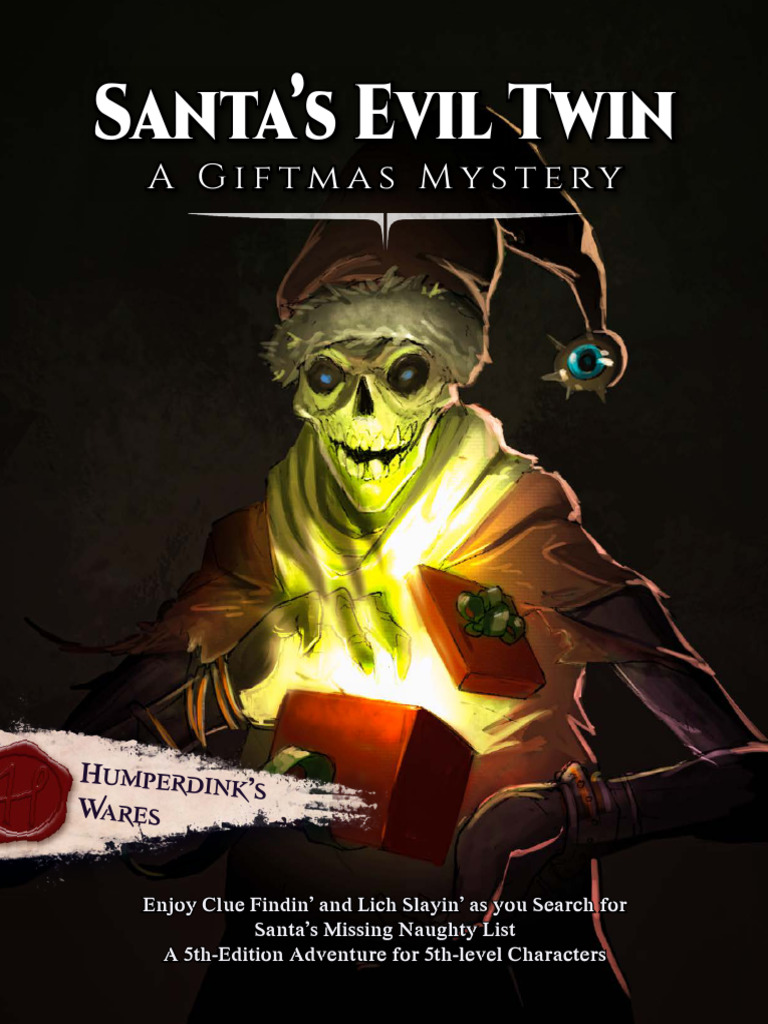 evil santa adventure | PDF | Rudolph The Red Nosed Reindeer | Santa Claus