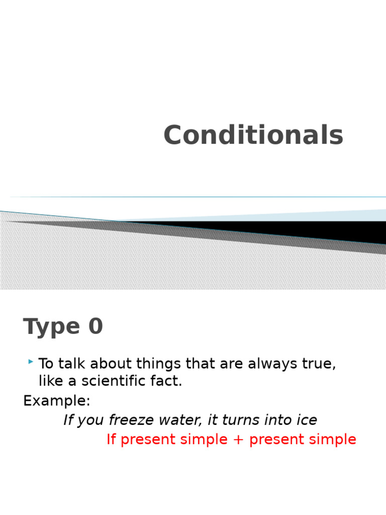 Understanding Conditional Sentences | PDF | Language Arts & Discipline