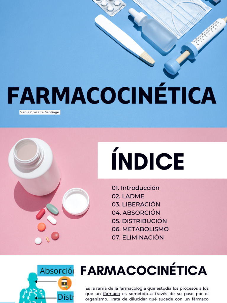 Farmacocinética: Proceso LADME del Fármaco | PDF | Farmacocinética ...