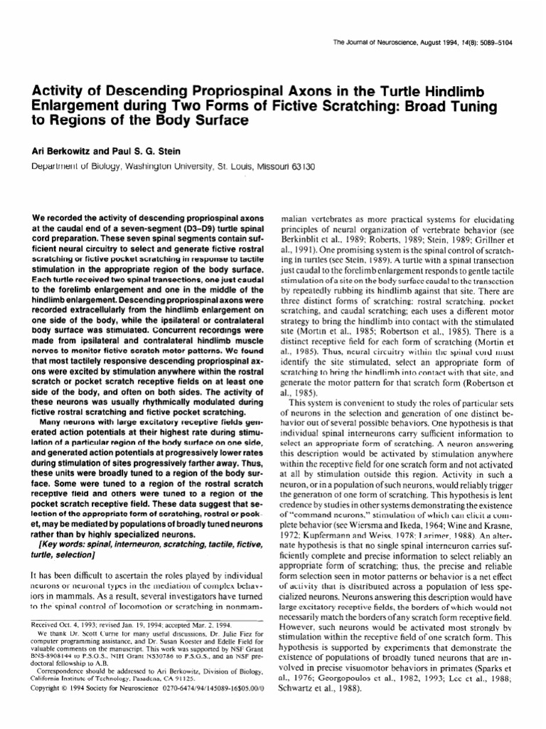 PROPRIOSPINAL | PDF | Nerve | Spinal Cord
