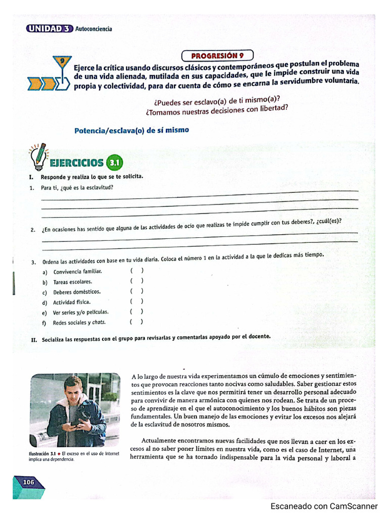 Hum 1. Lectura Progresión 9 | PDF