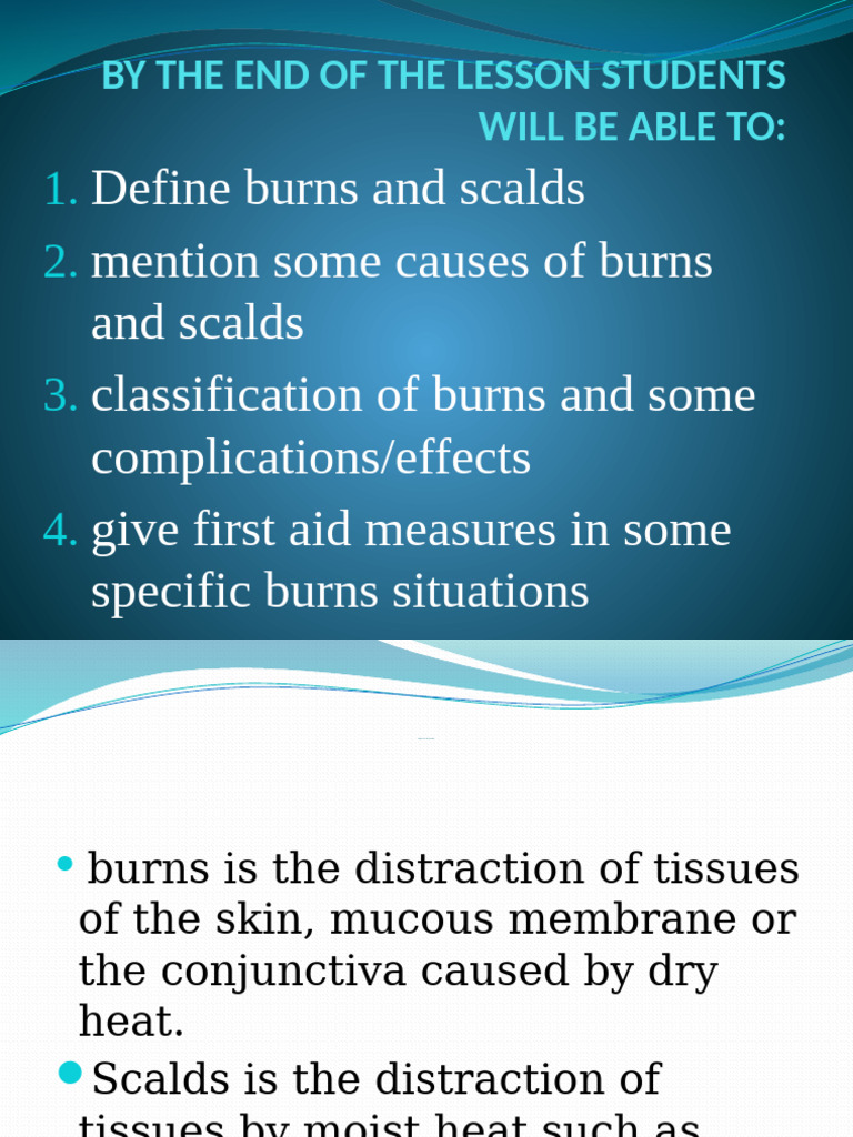 Burns | PDF | Burn | Skin