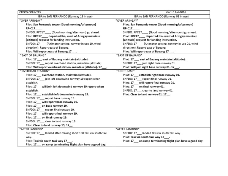 Cross Country | PDF | Airliner Accidents And Incidents Caused | Air ...