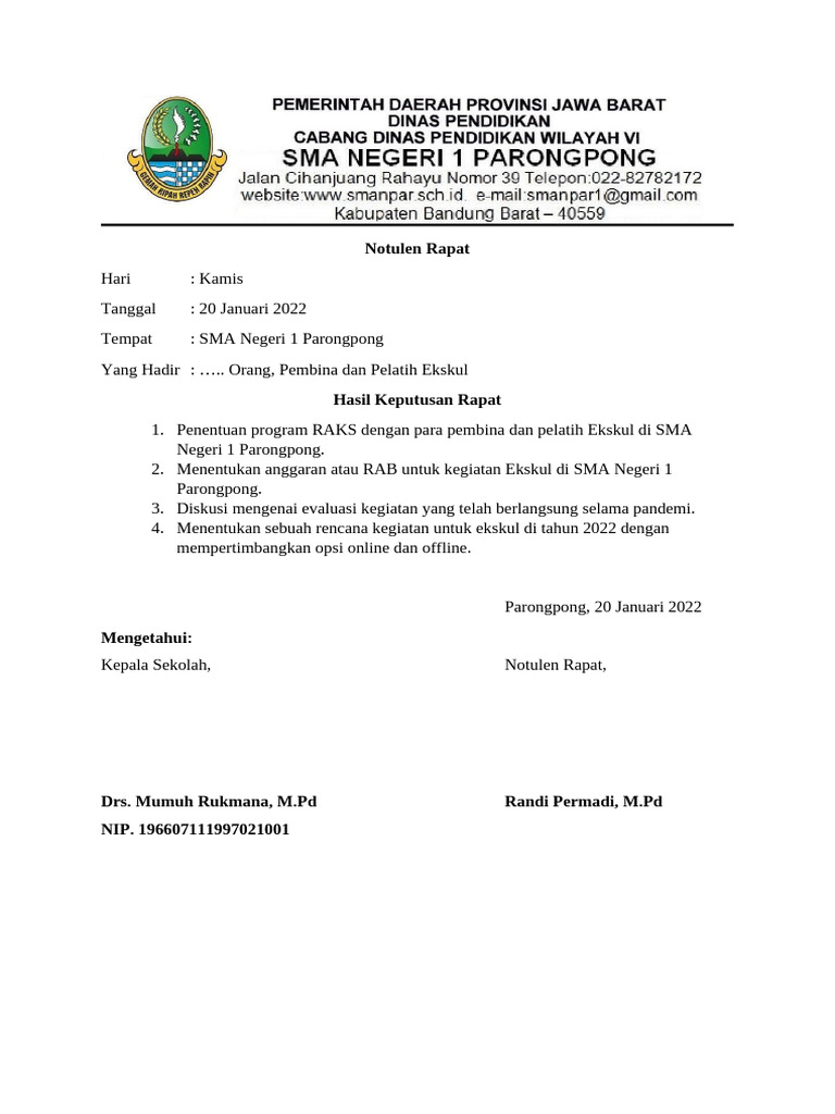 Laporan Kegiatan Futsal | PDF