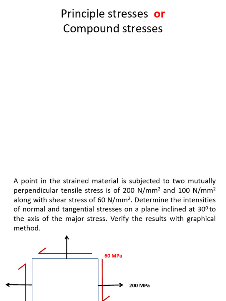 Principle stresses-5 | PDF | Stress (Mechanics) | Physical Sciences