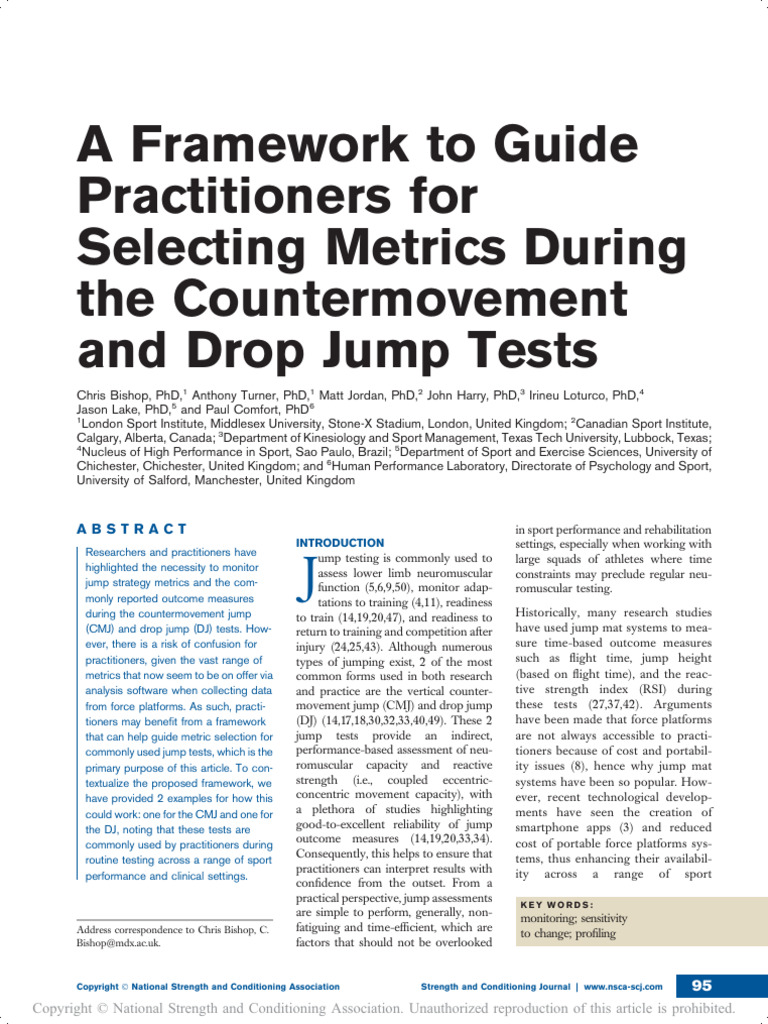 A Framework To Guide Practitioners For Selecting Metrics During The ...