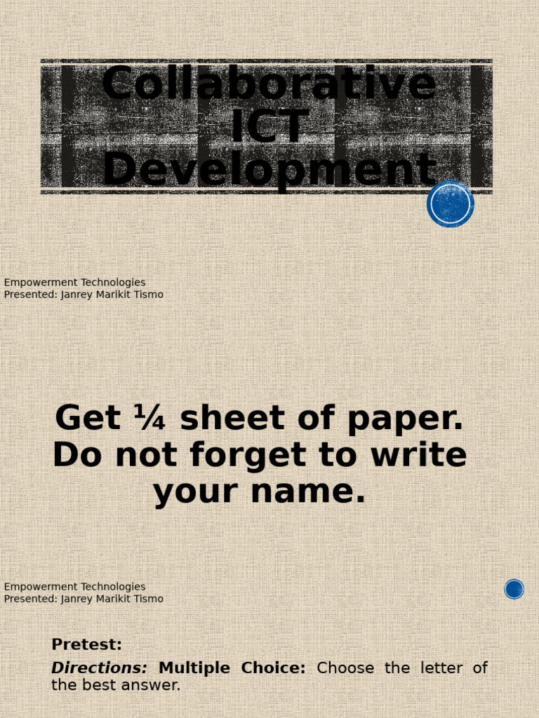 Em Tech PPT Lesson 3 | PDF | Msn | Application Software