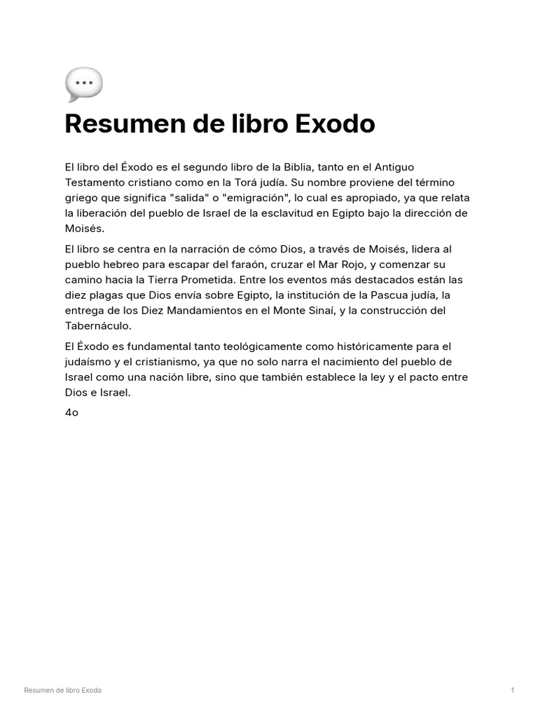 Resumen_de_libro_Exodo | PDF
