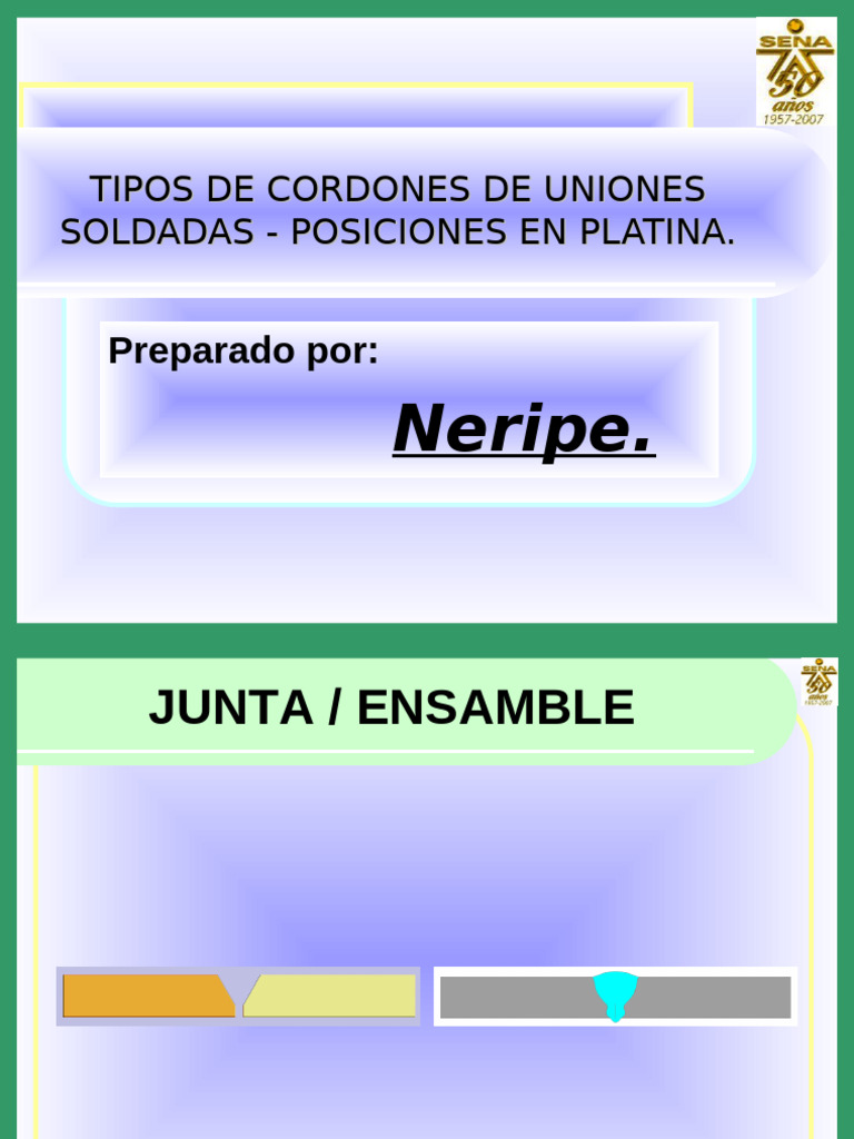 Tipos de Cordones de Uniones Soldadas Posiciones en | PDF
