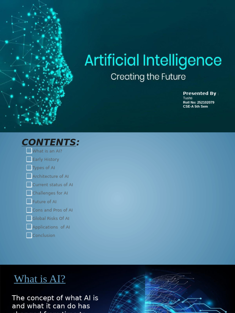 Artificial Intelligence Report | PDF | Artificial Intelligence | Intelligence (AI) & Semantics