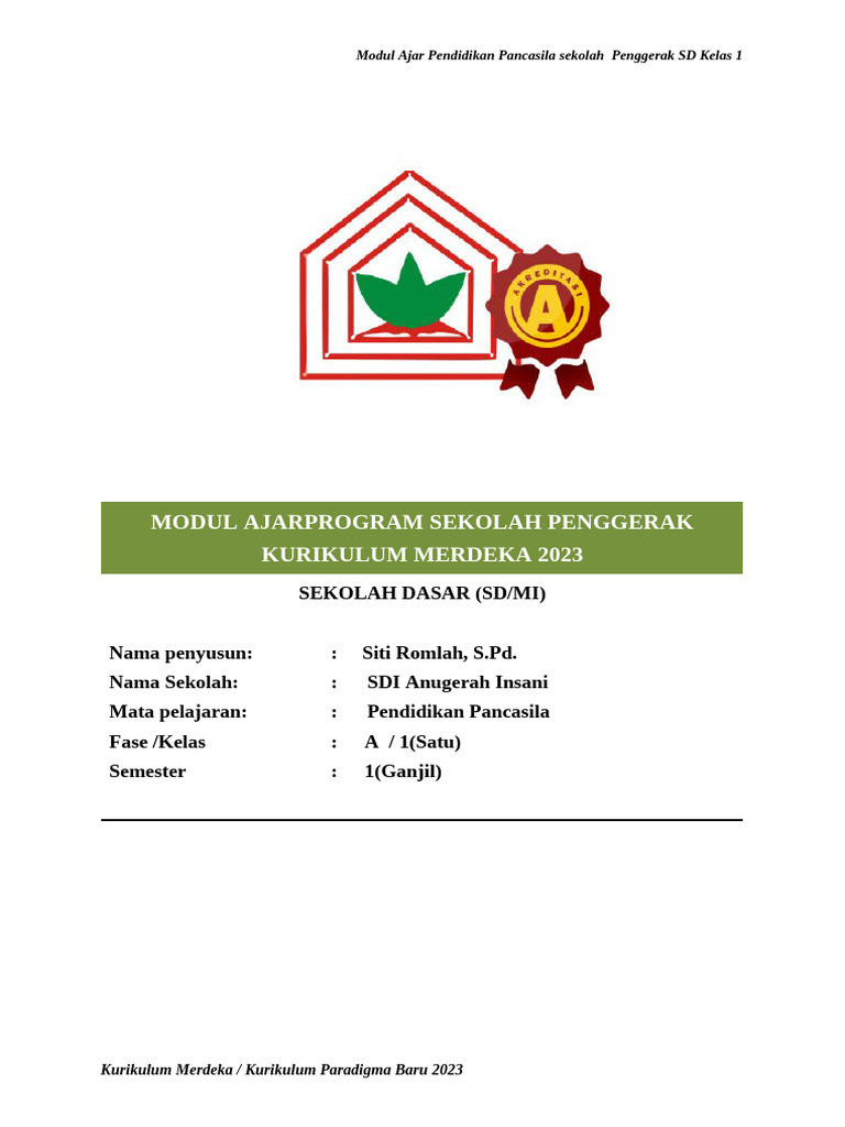 MA B.Indo Supervisi | PDF