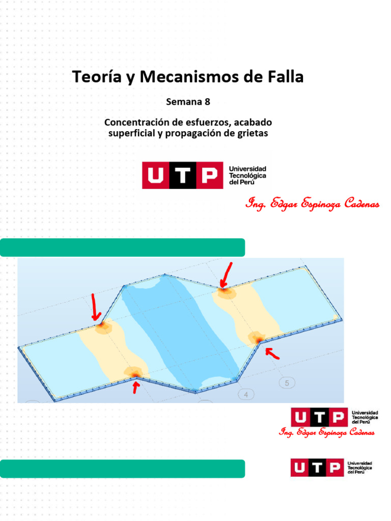 S08.s8 - Concentracion de Esfuerzos | PDF | Deformación (ingeniería) | Fatiga (material)