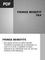 Fringe Benefit Tax Guidelines in PH | PDF | Employee Benefits | Employment