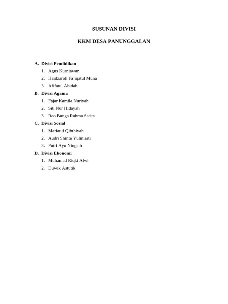 Susunan Divisi | PDF | Sejarah | Agama & Spiritualitas