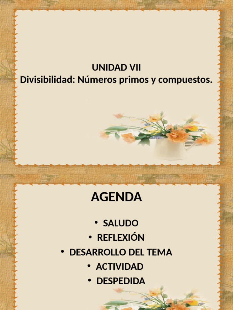 Divisibilidad Número Primo y Compuesto | PDF | División (Matemáticas ...