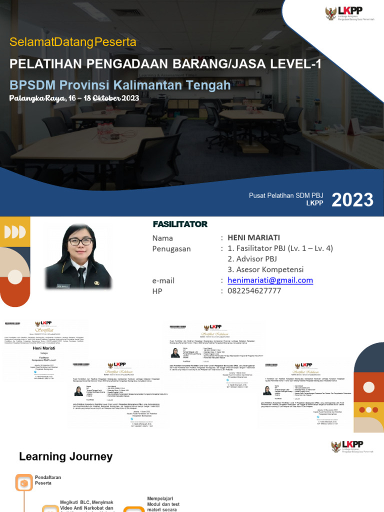 Slide Recall Modul Pengantar PBJP V3.1 | PDF