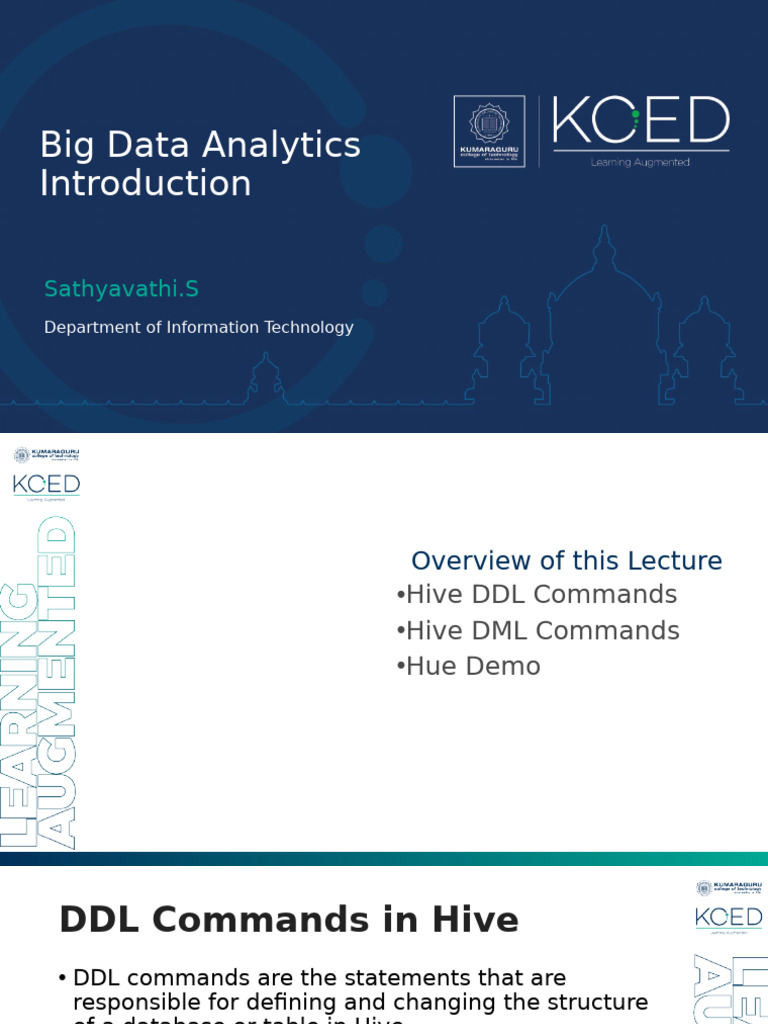 Hive Commands | PDF | Computers
