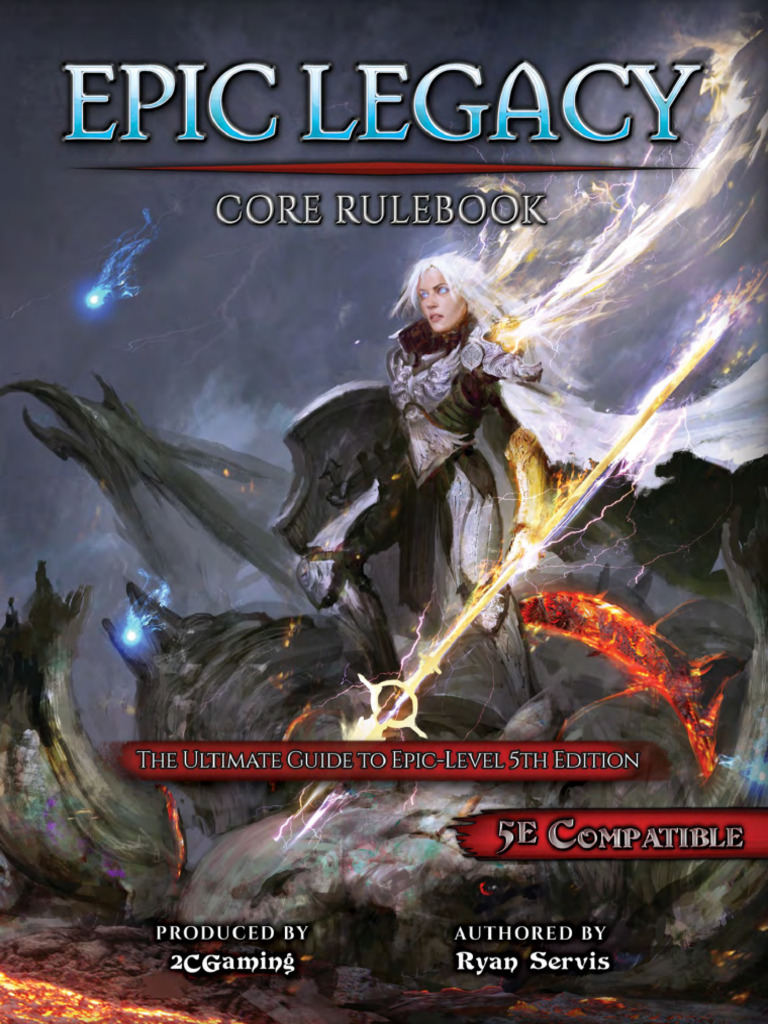 Epic Legacy Core Rulebook | PDF