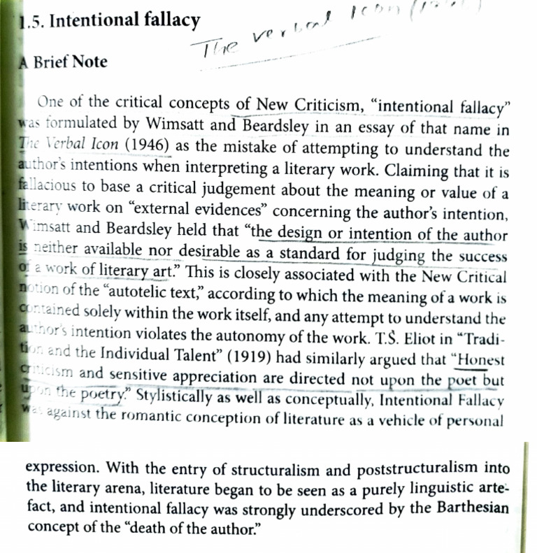 Affective Fallacy | PDF