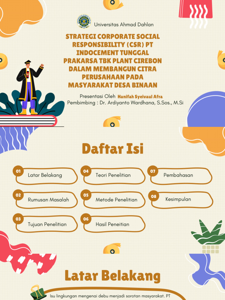 Sidang Skripsi Hanifah | PDF