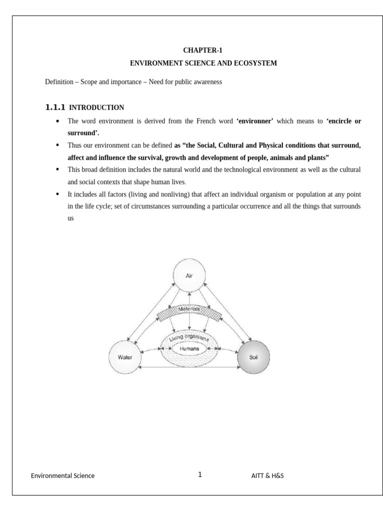 Environment Science & Ecosystem | PDF | Foods | Food Web