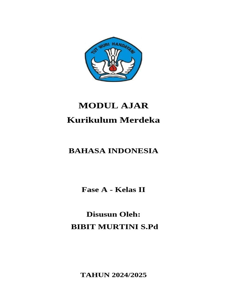Modul Ajar D | PDF | Karier & Perkembangan | Seni & Disiplin Bahasa