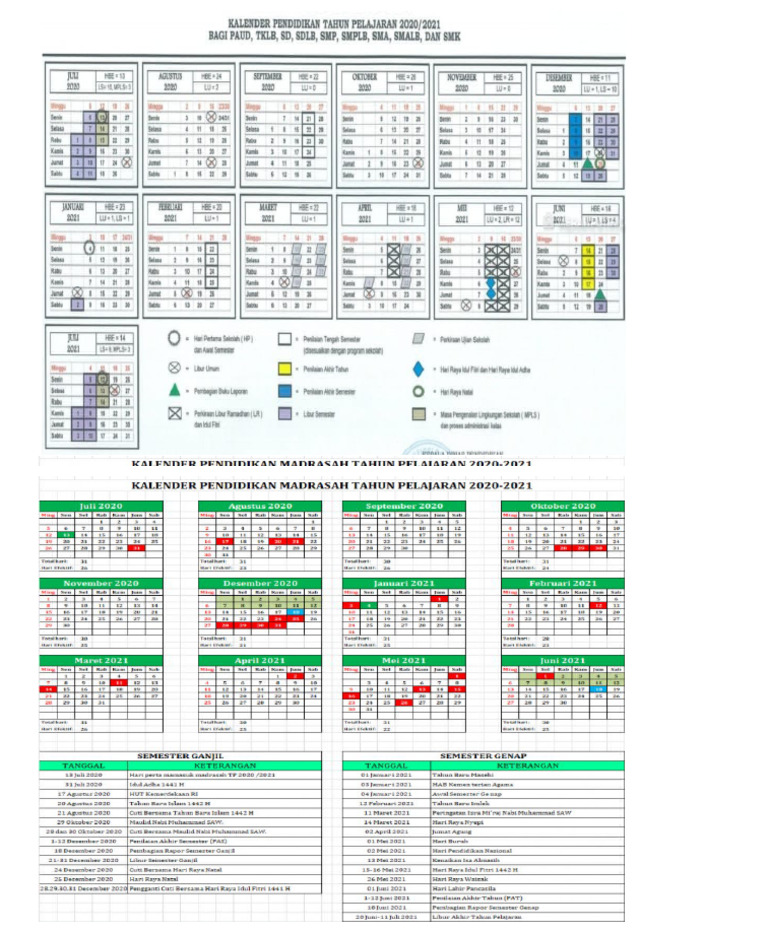 Kalender Pendidikan | PDF