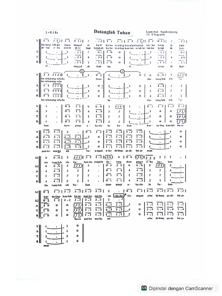 Datanglah Tuhan 2 | PDF