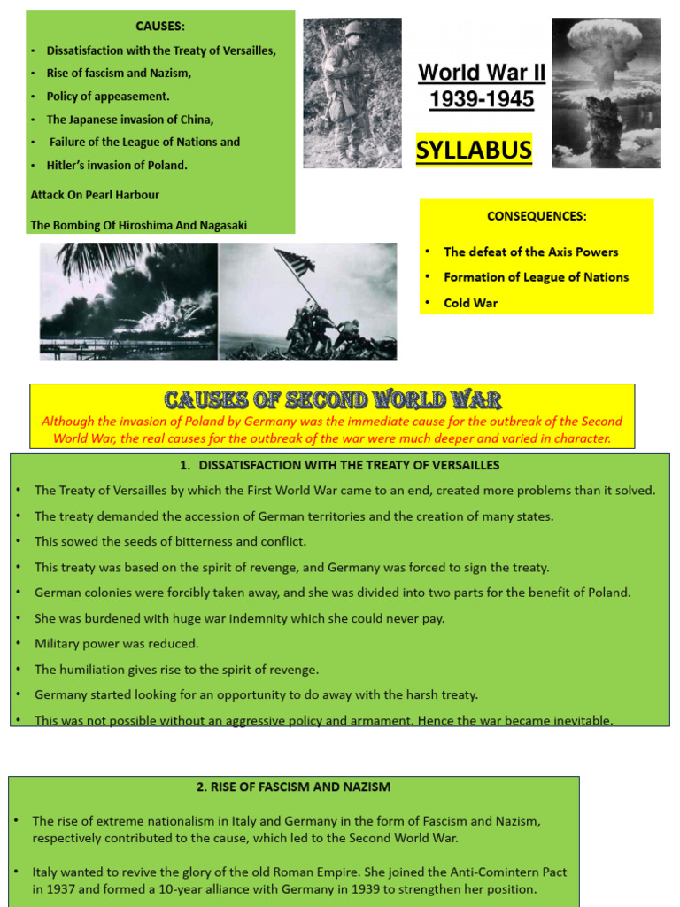 12 The Second World War | PDF | World War II | Allies Of World War II