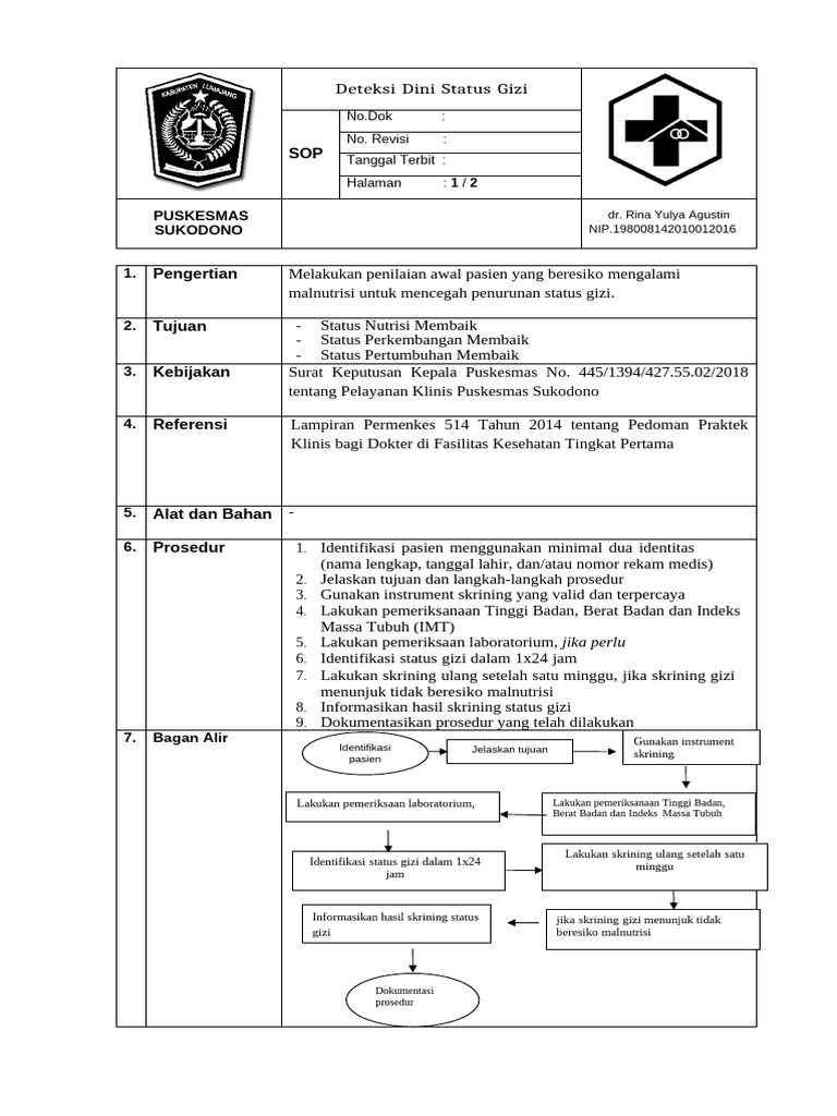 Deteksi Dini Status Gizi | PDF | Kesehatan Holistik